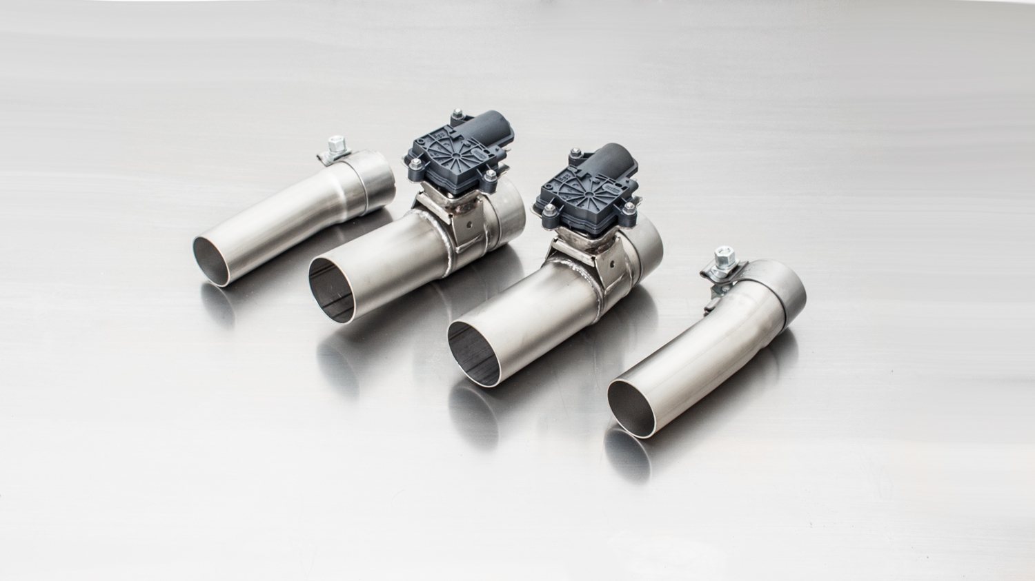 Outlet tubes for Mercedes C63 AMG SEDAN & T-MODEL with integrated valve ...